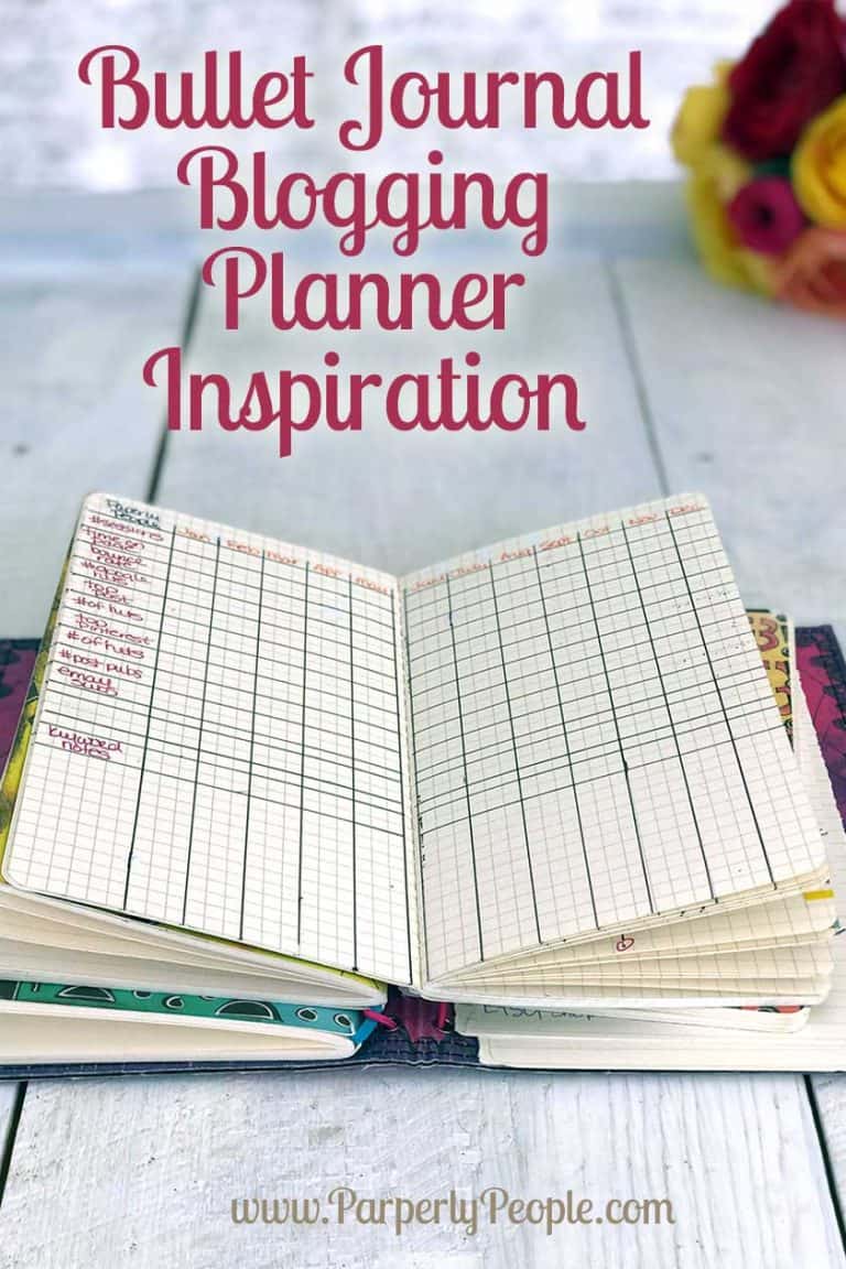 6 Creative Bullet Journal Pages and Trackers For Bloggers