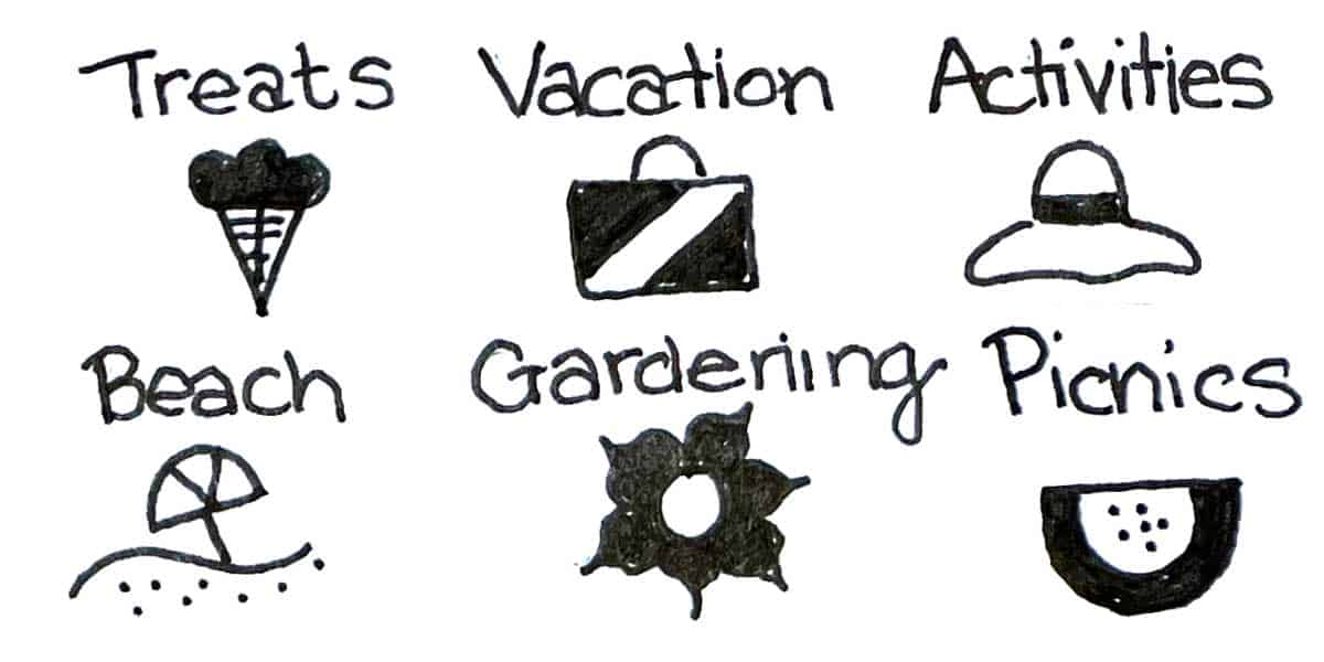 100+ Unique Bullet Journal Symbols (Advanced)