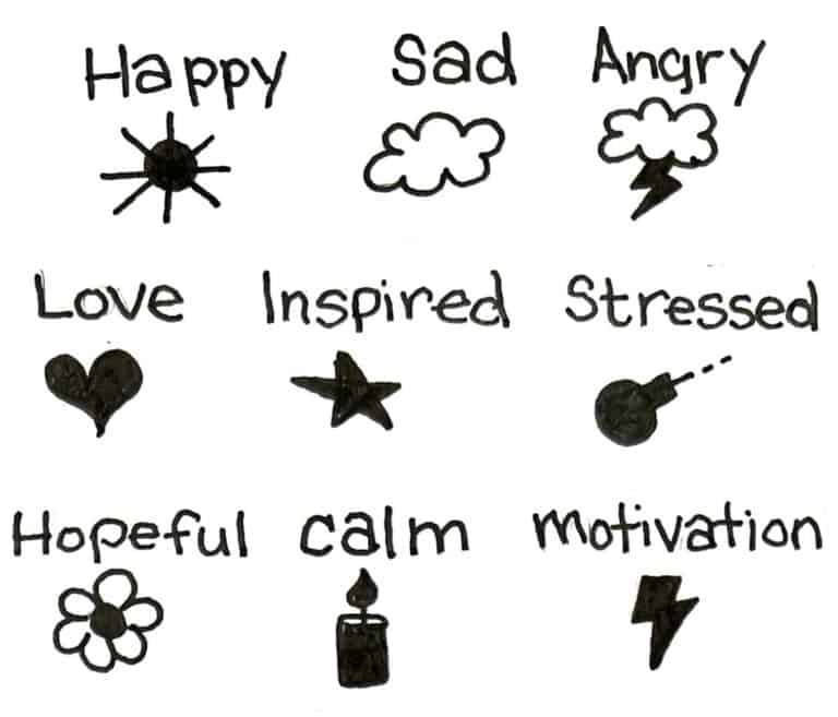 100+ Unique Bullet Journal Symbols (Advanced)