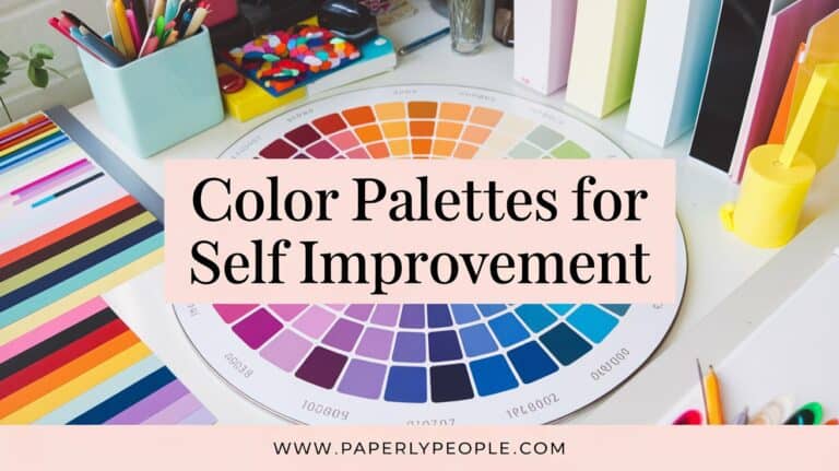 Color Palettes for Self Improvement – Your Ideal Productivity Aesthetic