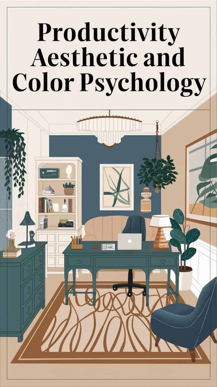 Productivity Aesthetic and Color Psychology