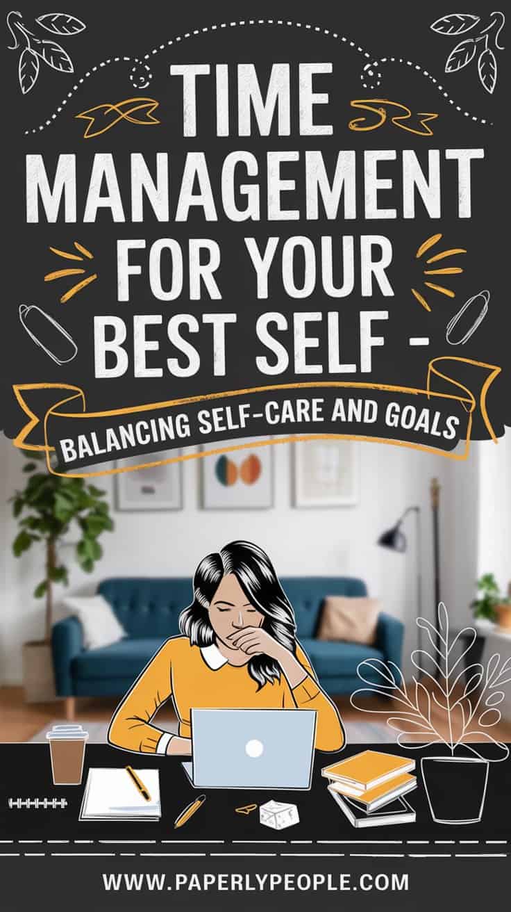 Time Management for Your Best Self – Balancing Self-Care and Goals
