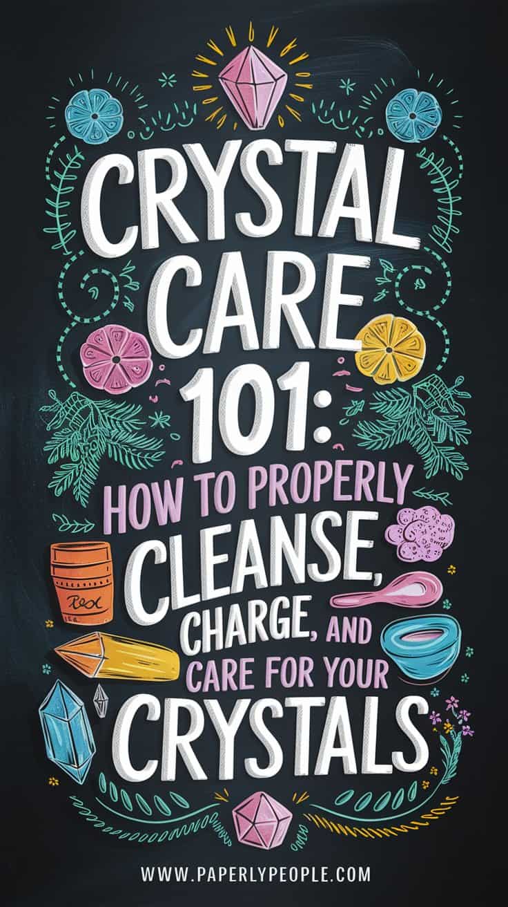 Crystal Care 101: How to Properly Cleanse, Charge, and Care for Your ...